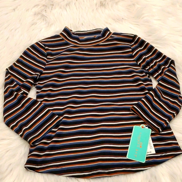 Copper Key | Shirts & Tops | Copper Key Kids Stripped Long Sleeve Shirt ...